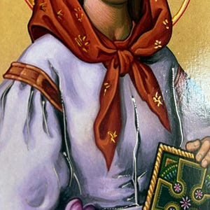 Saint Dymphna Icon Orthodox Icons Greek Orthodox Byzantine Icon Faithful Copy of an Orthodox ...