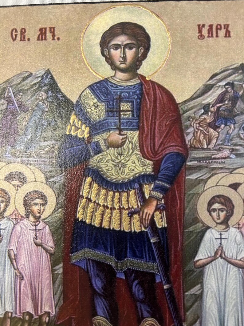 Saint Varus Icon Orthodox Icons Greek Orthodox Byzantine Icon Faithful ...