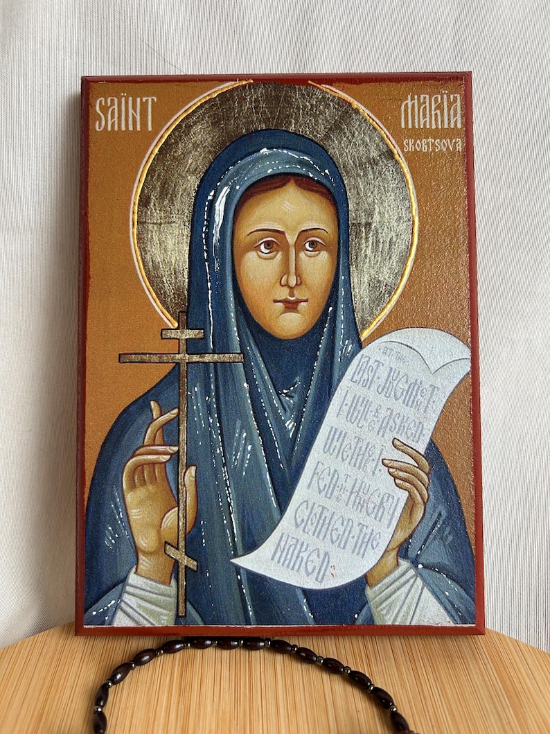 Saint Maria Skobtsova of Paris Icon Orthodox Icons Greek Orthodox ...