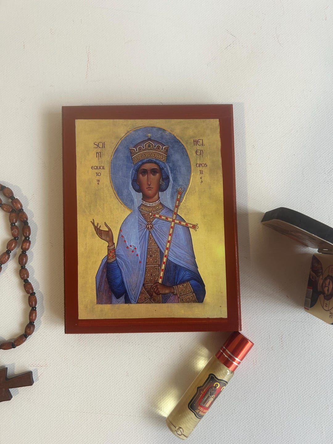 Saint Helen Icon Orthodox Icons Greek Orthodox Byzantine Icon Faithful ...