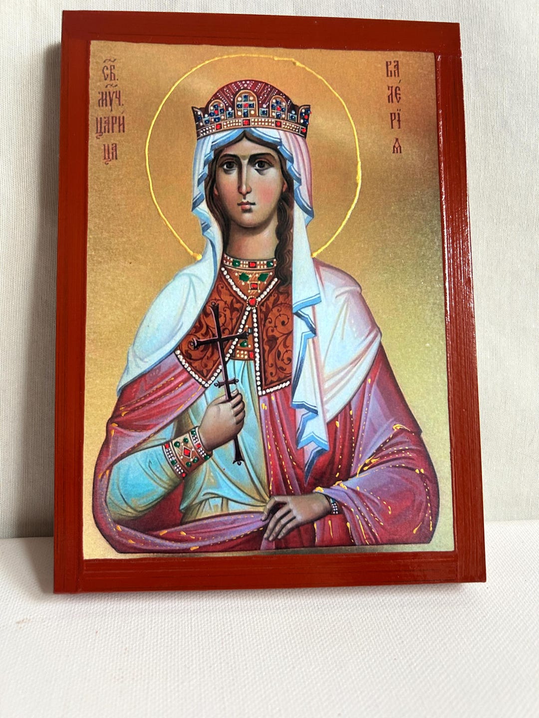 Santa Valéria Valeria Icon Orthodox Icons Greek Orthodox Byzantine Icon ...