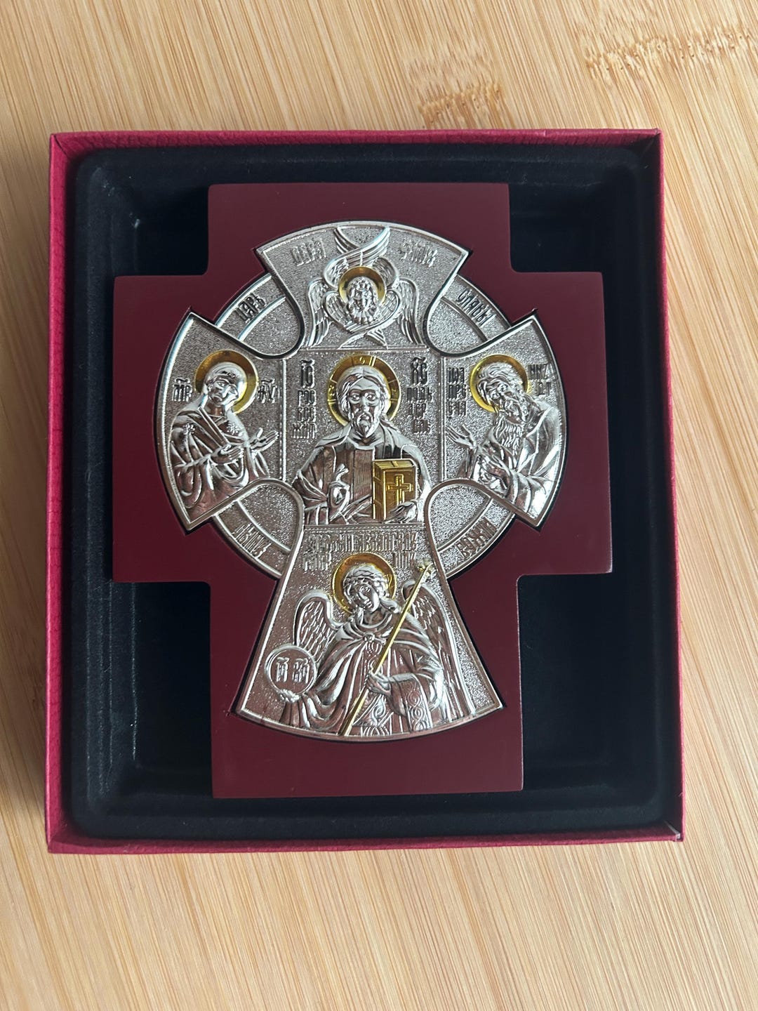 Wooden Metallic Wall Cross and Blessing Church Cross Cross of Lord ...
