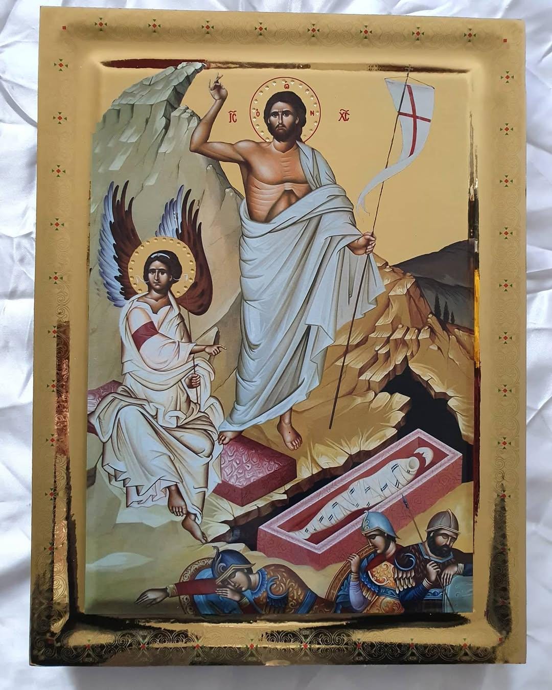 The Resurrection of the Lord Orthodox Icon With a Polished Look and ...
