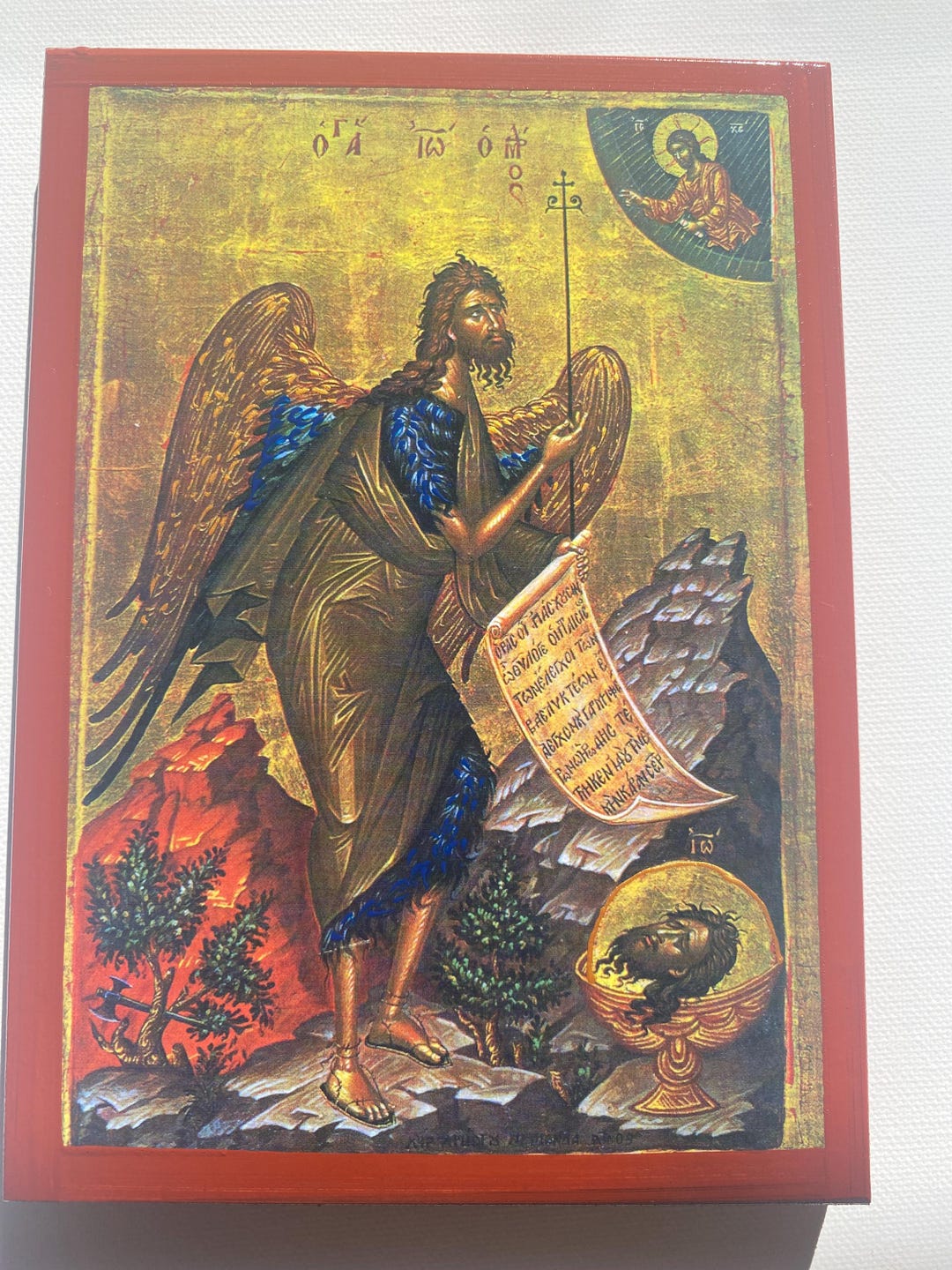 Saint John the Forerunner Baptist Icon Orthodox Icons Greek Orthodox ...