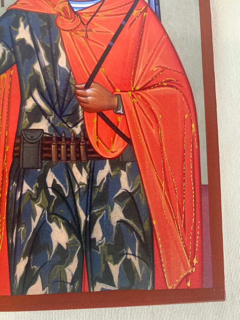 Saint Evgenios Rodionov Icon Orthodox Icons Greek Orthodox Byzantine ...