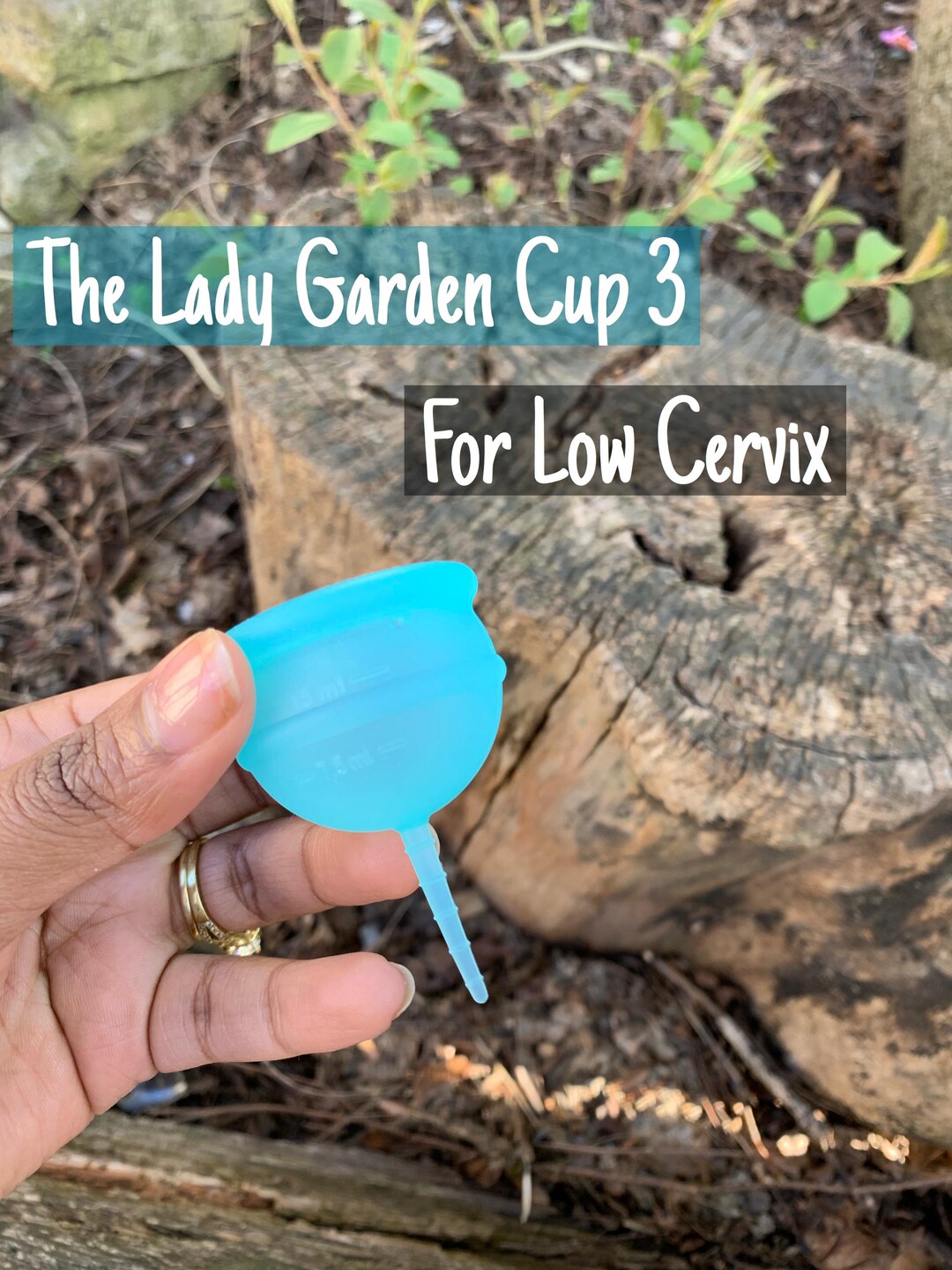 Lady Garden Cup | Low Cervix Period Cup - Etsy