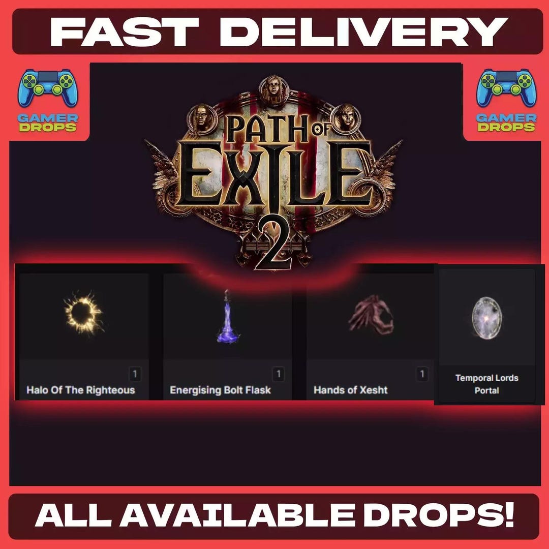 Path of Exile 2 Twitch Drops All Drops Limited Drop Hands of Xesht Bolt ...
