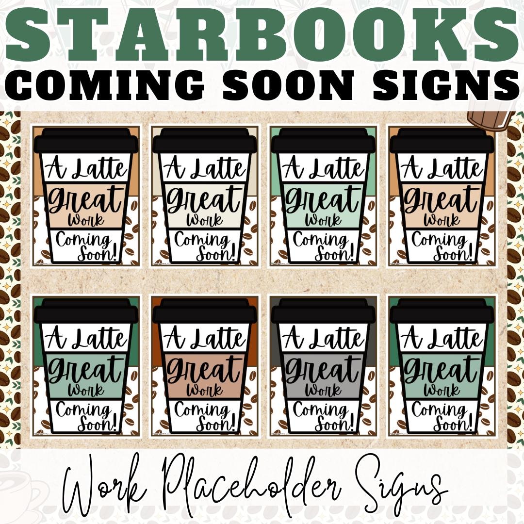 Starbooks Coffee Classroom Decor Transformation Great Work Coming Soon ...