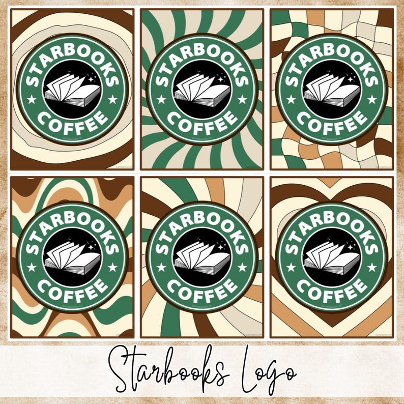 Starbooks Coffee Classroom Decor Classroom Wall Art Starbooks Classroom ...