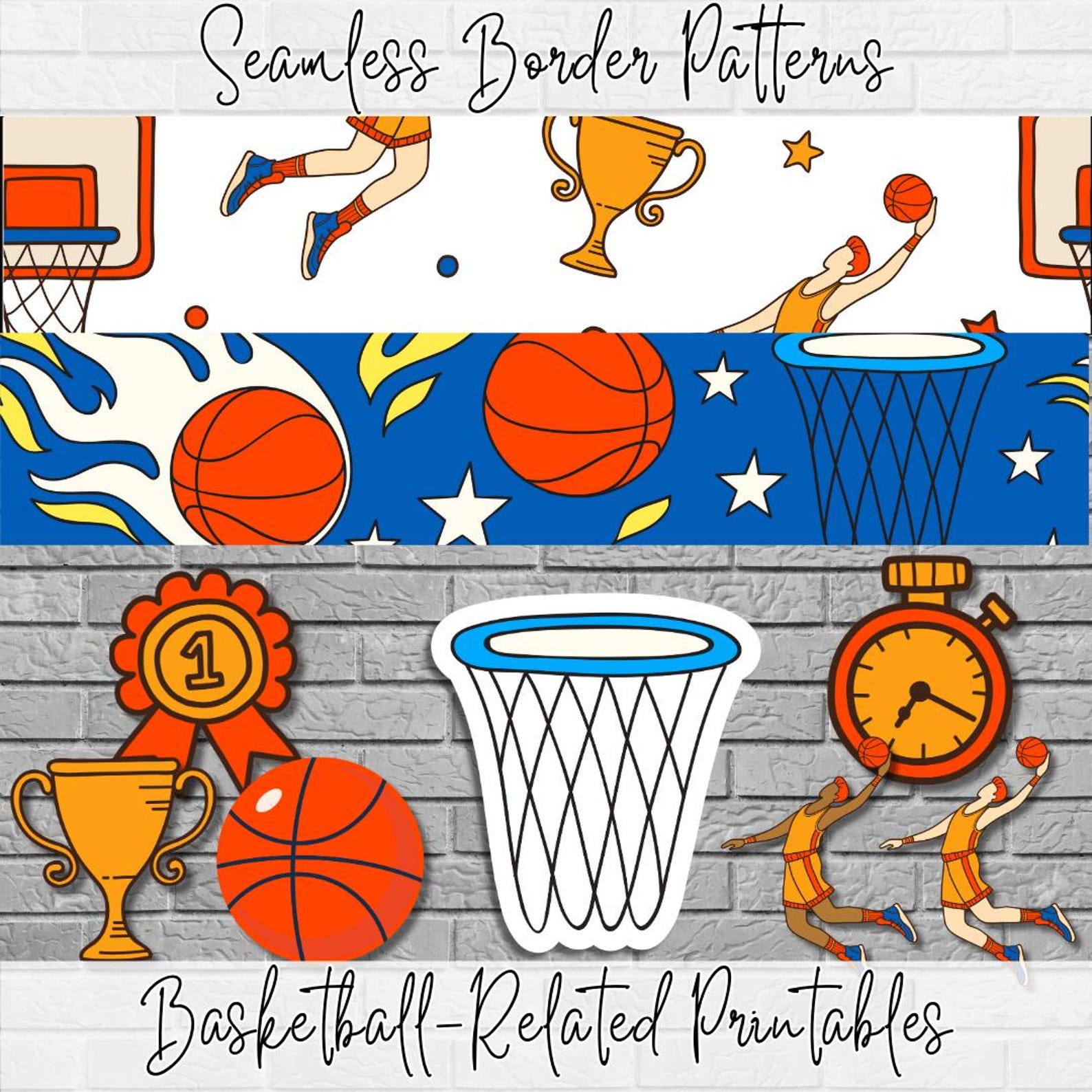 March Basketball Madness Book Bracket Bulletin Board Kit, Reading ...