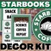 Starbooks Coffee Classroom Decor Editable Classroom Transformation ...