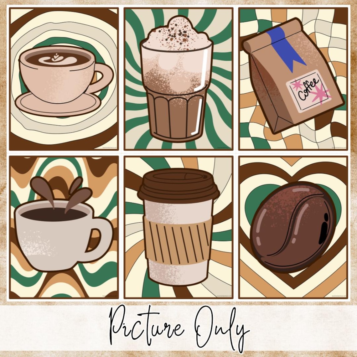 Starbooks Coffee Classroom Decor Classroom Wall Art Starbooks Classroom ...