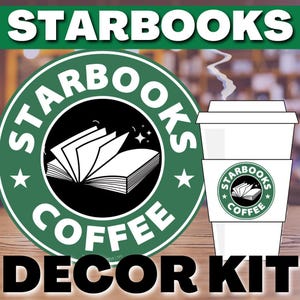 Starbooks Coffee Classroom Decor Editable Classroom Transformation ...
