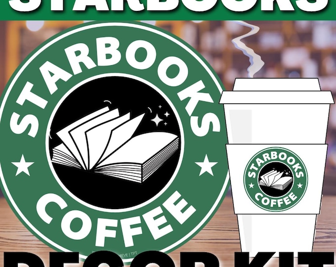 Starbooks Coffee Classroom Decor Editable Classroom Transformation ...
