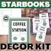Starbooks Coffee Classroom Decor Editable Classroom Transformation ...