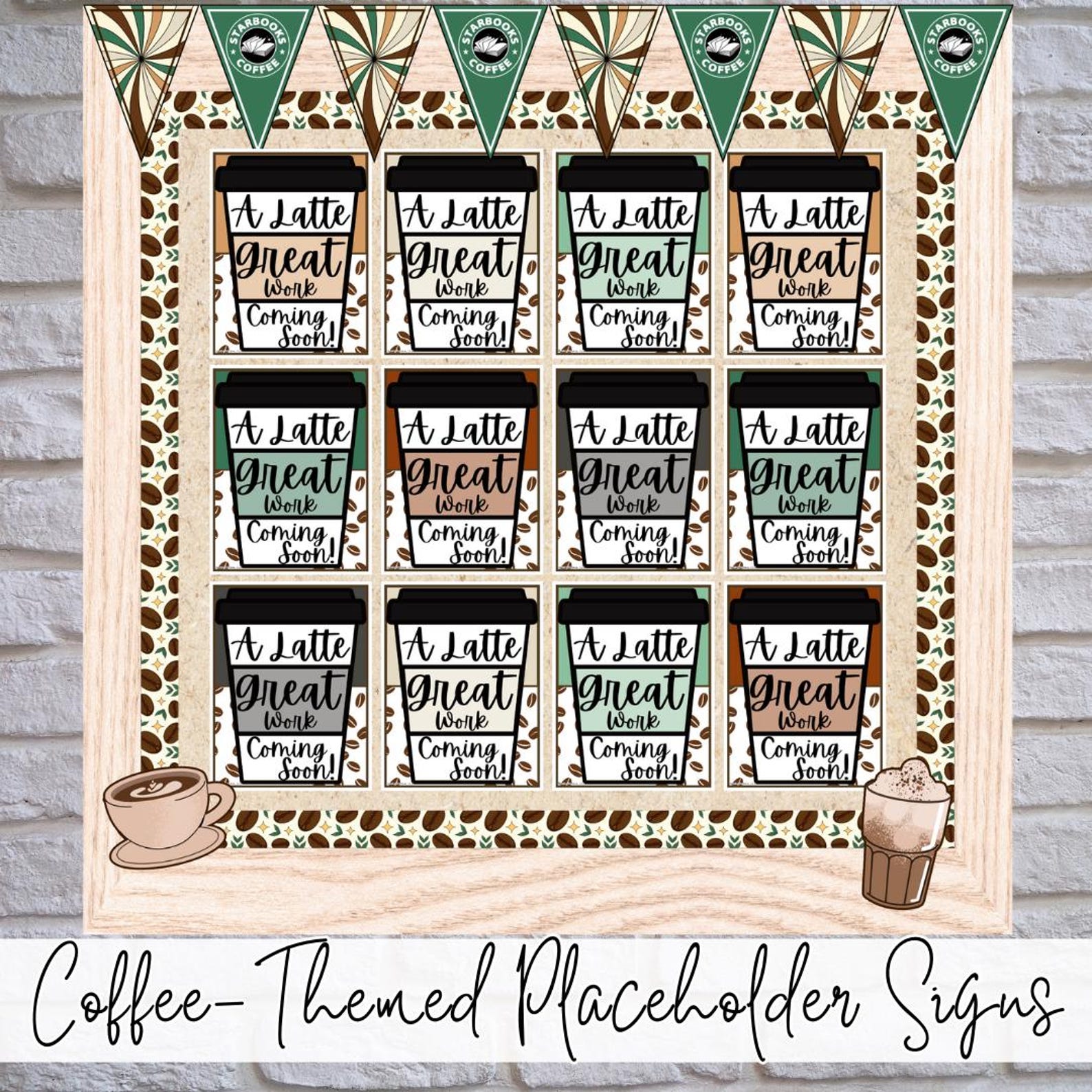 Starbooks Coffee Classroom Decor Transformation Great Work Coming Soon ...