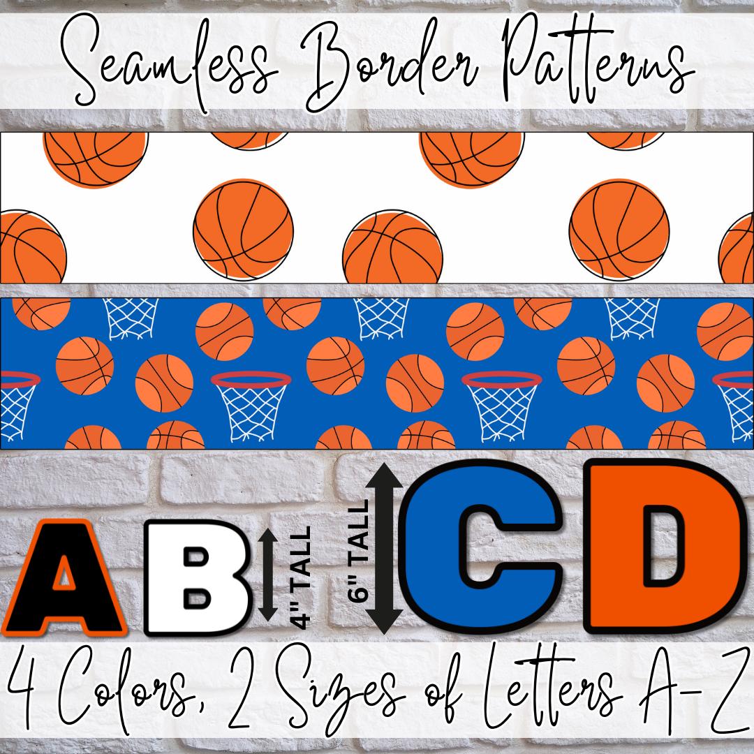 March Basketball Madness Bulletin Board Kit & Flipbook Activity for ...