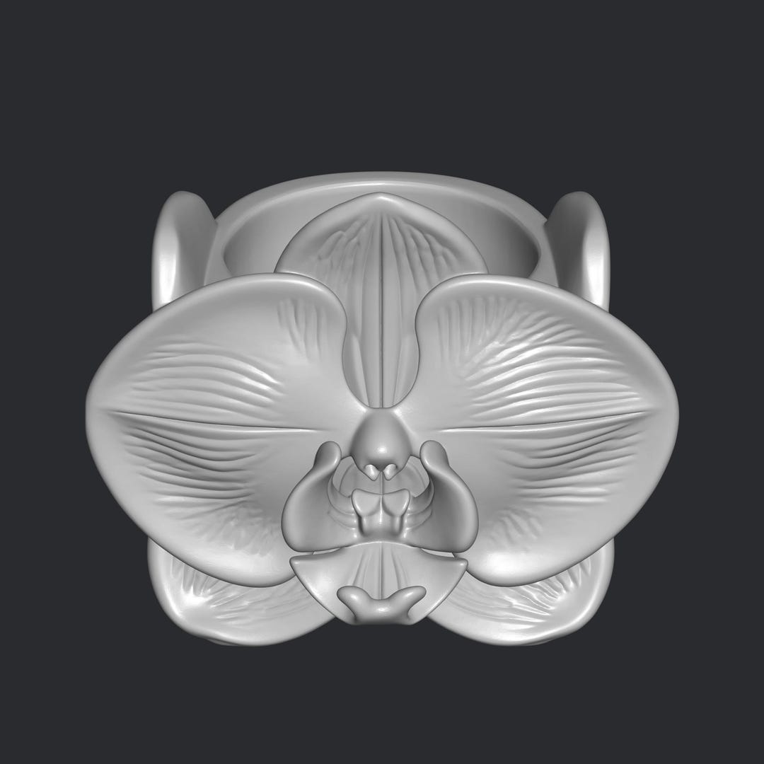 Orchid Planter Stl File 3d Printing, 3d Print File, Miniature, Super ...