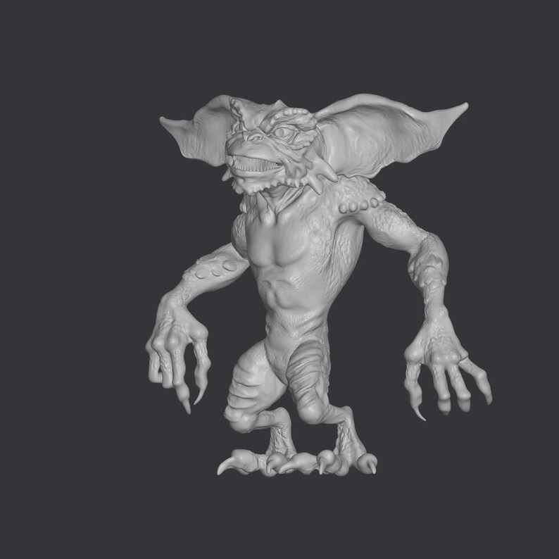 Gremlin Stl File 3d Printing, 3d Print File, Miniature, Super Hero ...