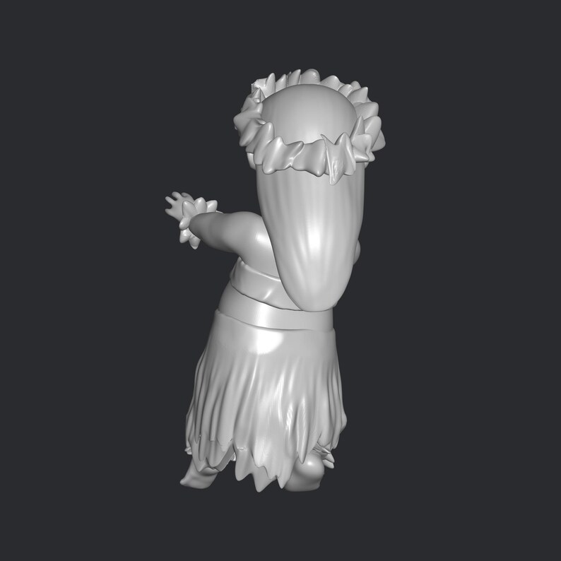 Lilo Hula From Lilo and Stitch Stl File 3d Printing, 3d Print File ...