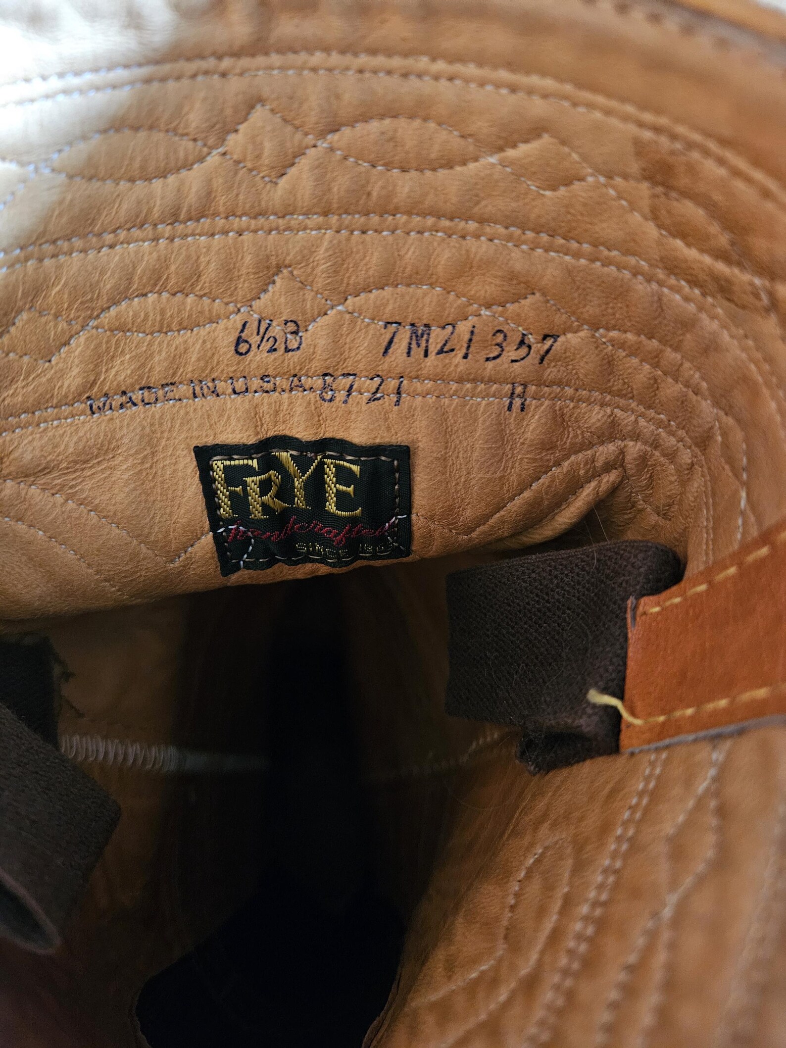 Frye Campus Boots, Size 6.5B - Rare Black Label, Made in the USA (1960s ...