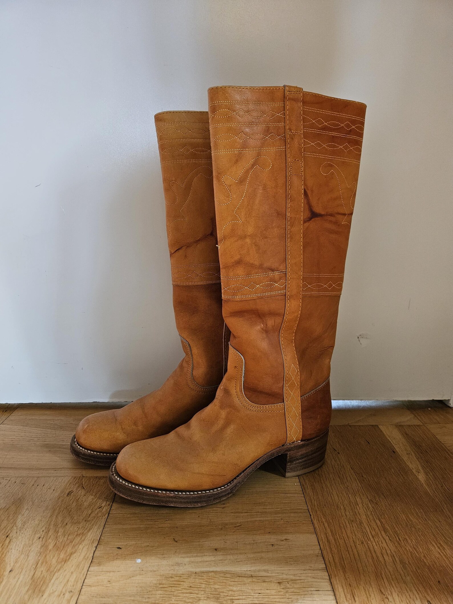 Frye Campus Boots, Size 6.5B - Rare Black Label, Made in the USA (1960s ...