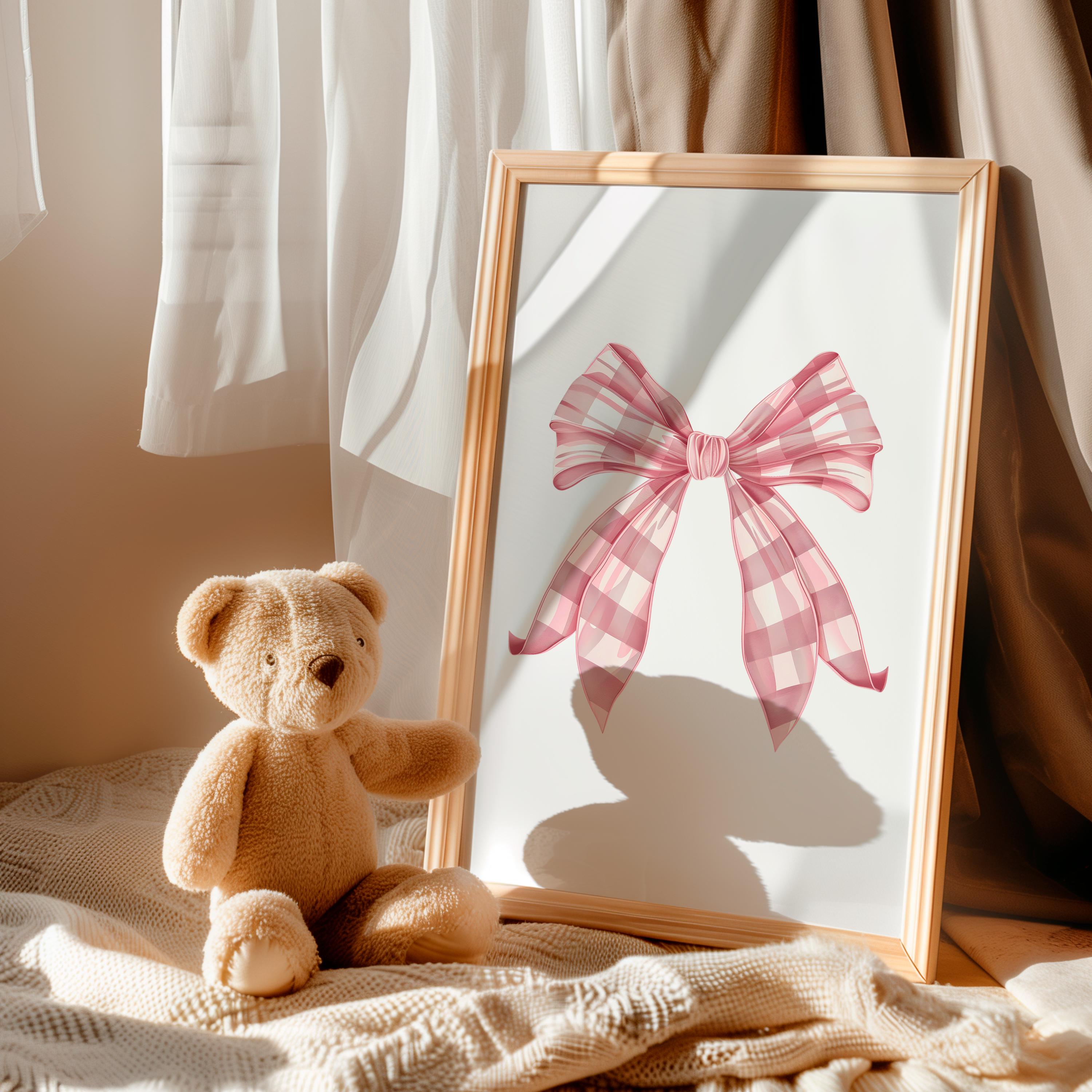 Personalized Girly Wall Art | Baby Girl Name Sign | Pink Coquette ...