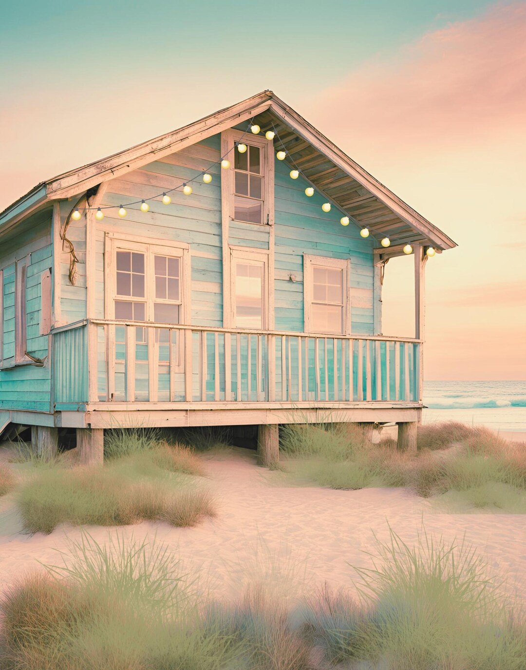 Vintage Beach House - Etsy