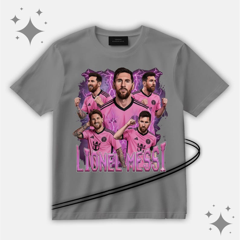 Lionel Messi Pink Jersey Soccer PNG Graphic (digital Download) - Etsy