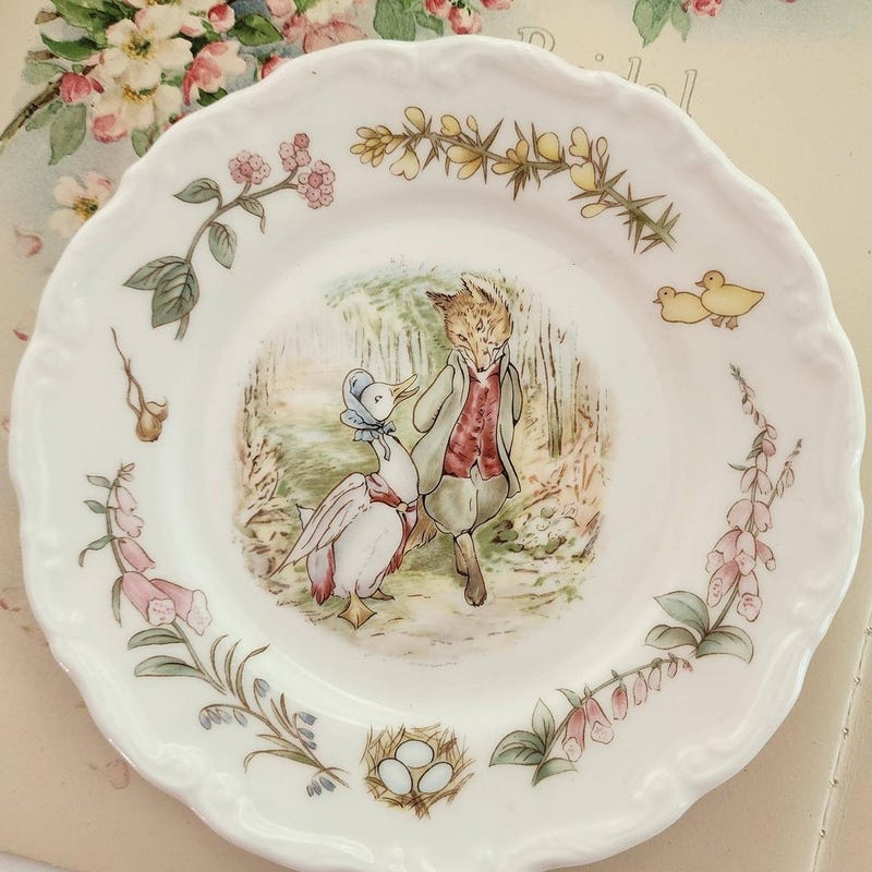 Jemima Puddle Duck Plate - Etsy