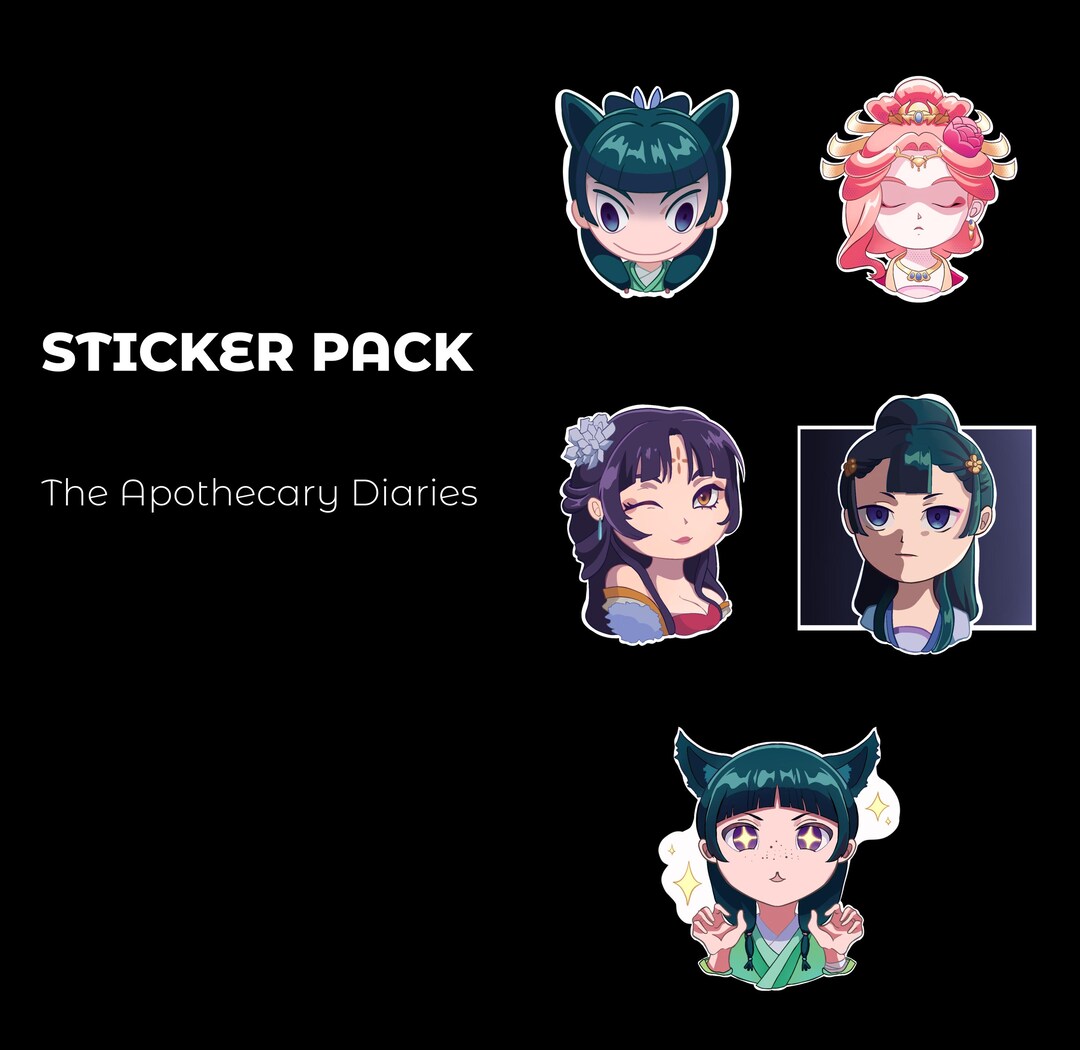 The Apothecary Diaries \ Stickers \ Anime Merch - Etsy