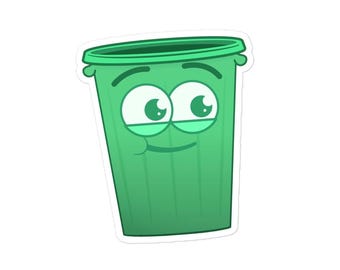 Will & James Bad Bin Sticker - Etsy UK