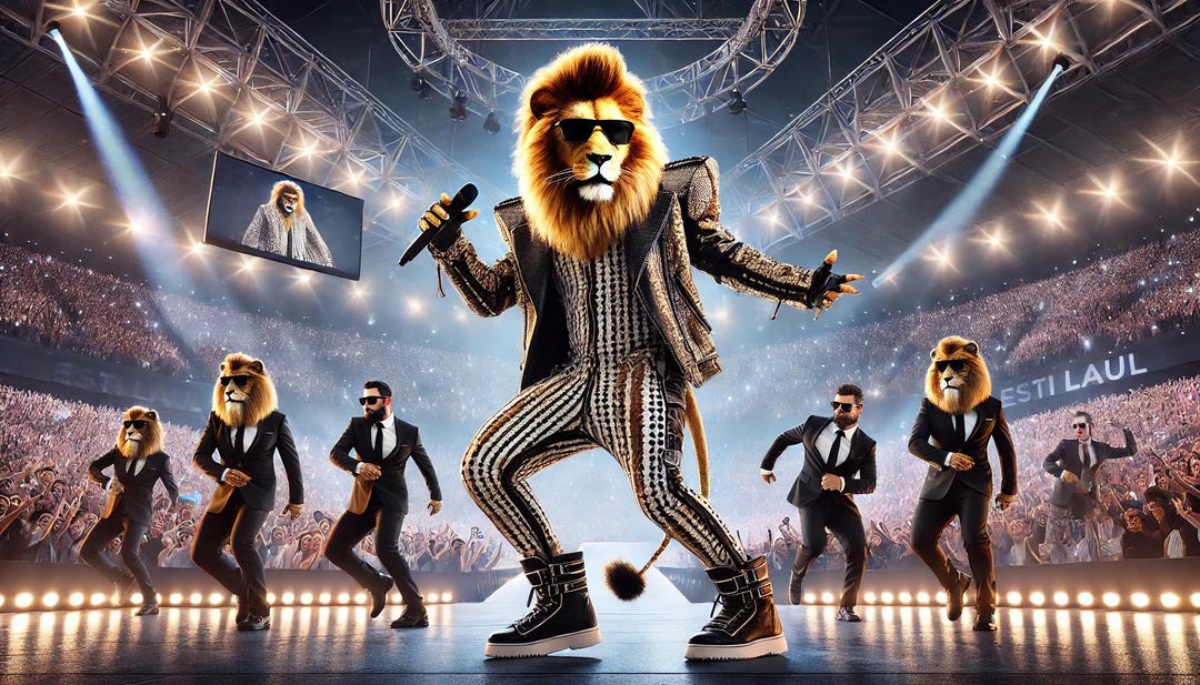 Espresso Macchiato Monarch Lion. Digital Wallpaper, Digital Poster Printable, Modern Art ...