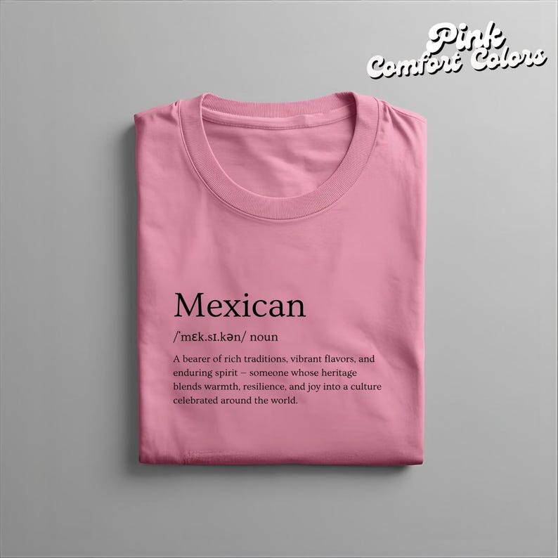 Mexican Definition SVG PNG Digital Download, Cultural Heritage Shirt ...