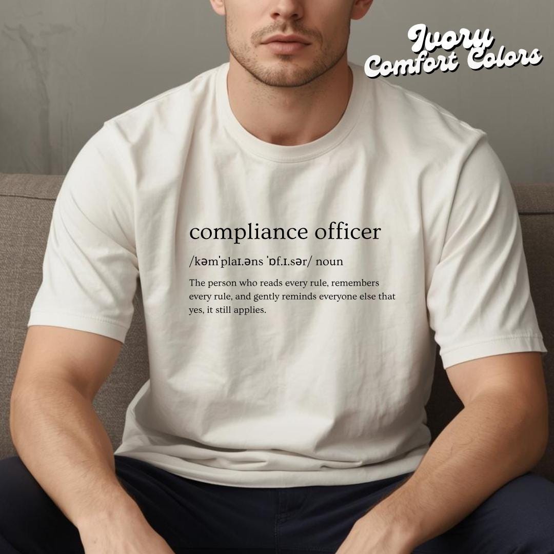 Compliance Officer Definition SVG PNG | Funny Compliance Shirt Design ...