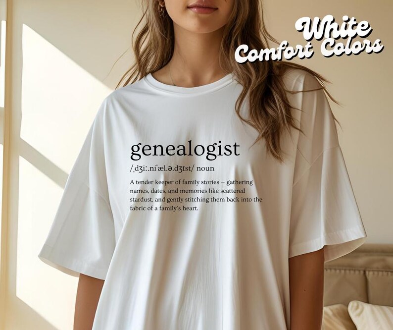 Genealogist Definition SVG PNG, Family History Research Shirt Design ...