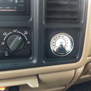 Silverado Cubby Gauge Mod - Etsy