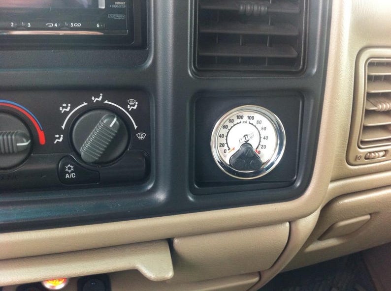 Silverado Cubby Gauge Mod - Etsy
