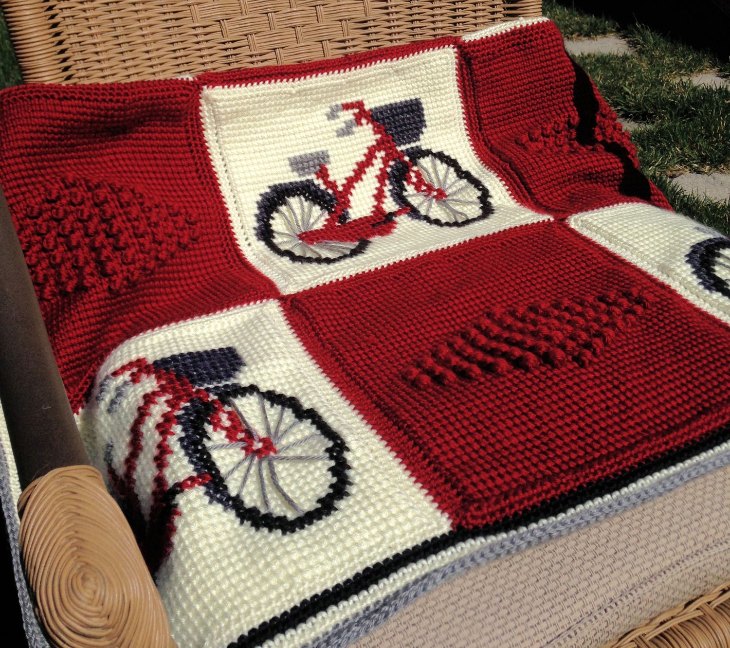 Bicycle Baby Blanket, Bicycle Blanket, Bike Baby Blanket, Bike Blanket ...