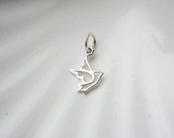 Sterling Silver Dove | Etsy