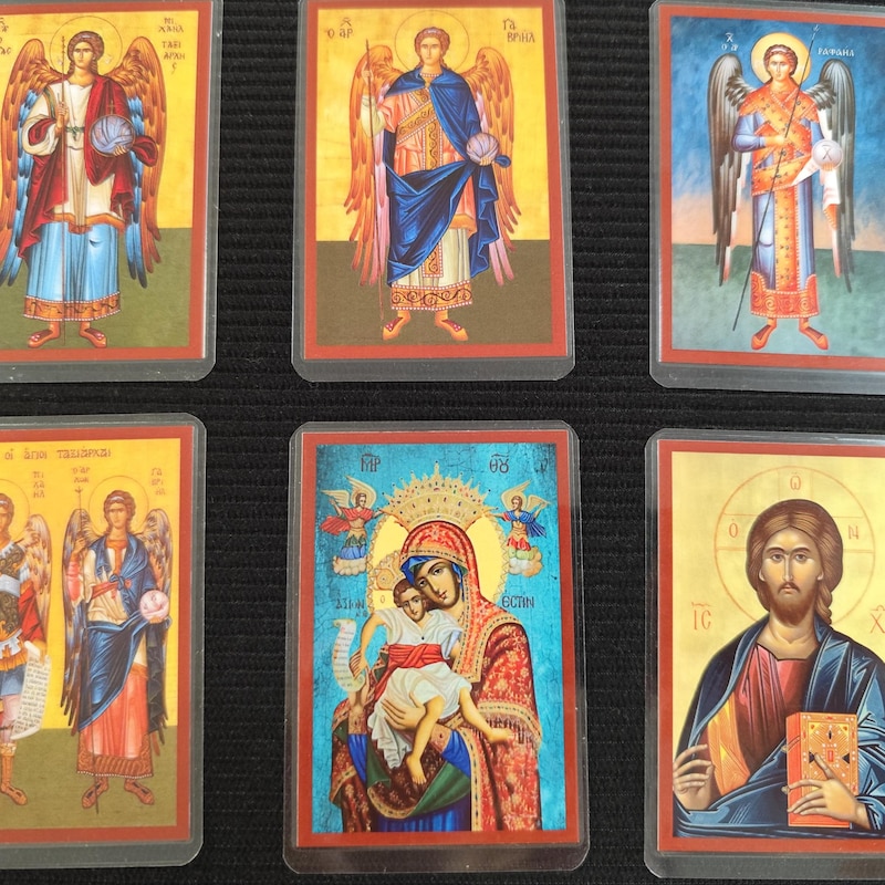 Prayer Cards Icons - Etsy UK