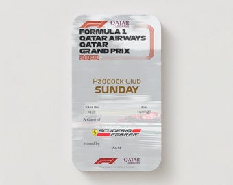 Formula 1 Mclaren Lando Norris Inspired Birthday Invitation - F1 Car ...