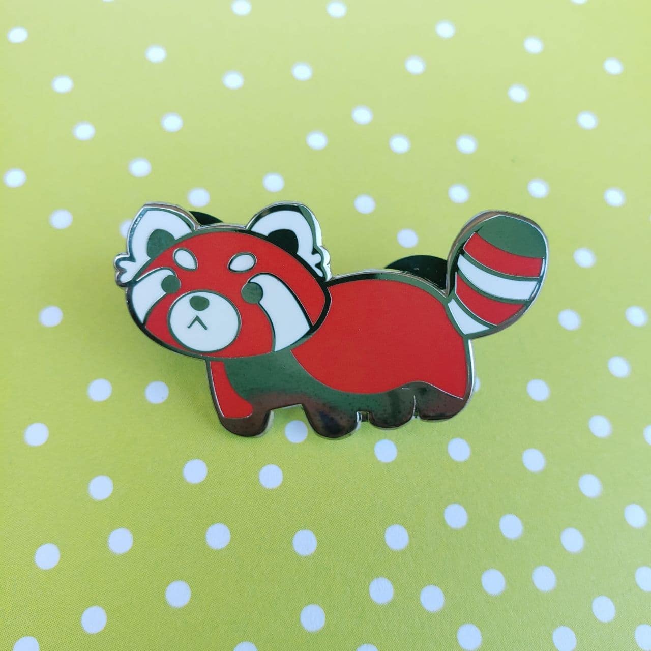 Red Panda Hard Enamel Pin Cute Animal Hat Pin Pabu Lapel | Etsy