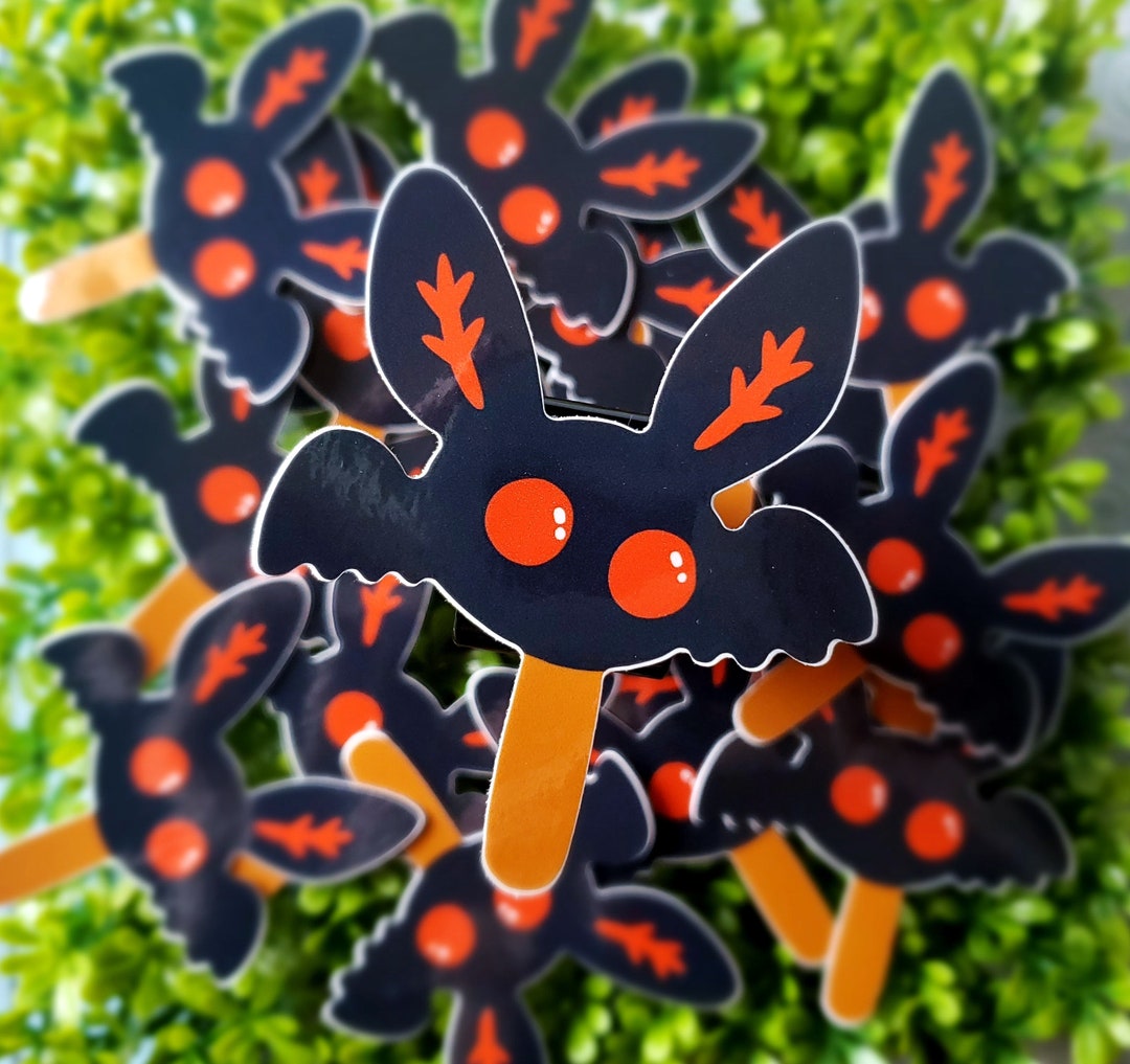 Mothman Popsicle Vinyl Sticker | Monster Ice Cream Die Cut Sticker ...