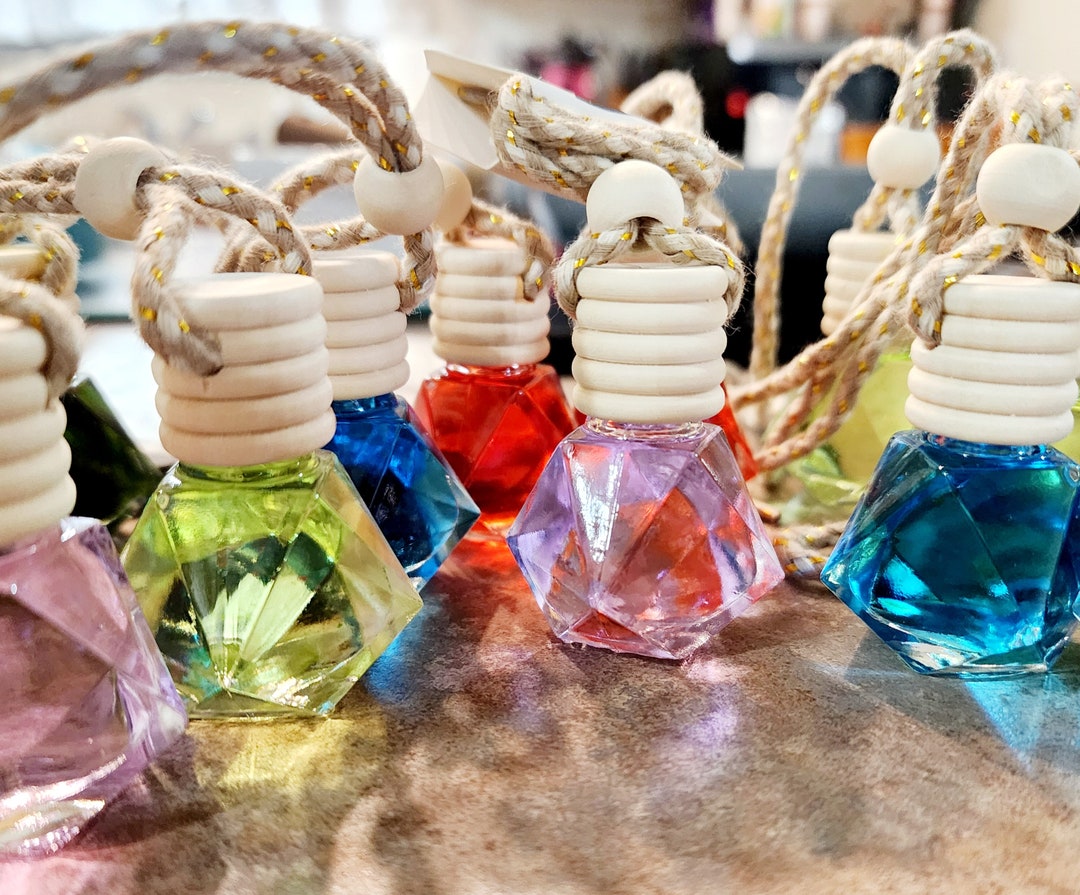Hanging Car Oil Diffuser: Boho Chic Air Freshener - Etsy