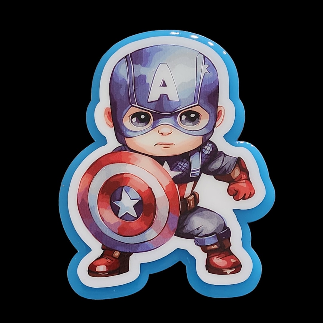 3 Superhero Fridge Magnet, Kids, Grandkids, Gift - Etsy