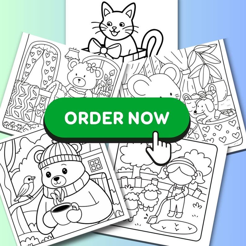 Coloring Pages Ultimate Bundle, 35,600+ Pages, Bold and Easy Coloring ...