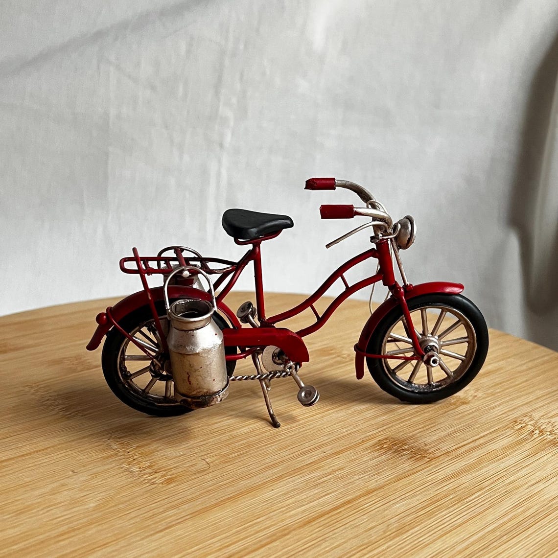 BICYCLE RED MILKMAN With Milk Jugs Decoration / Old Bike Model ...
