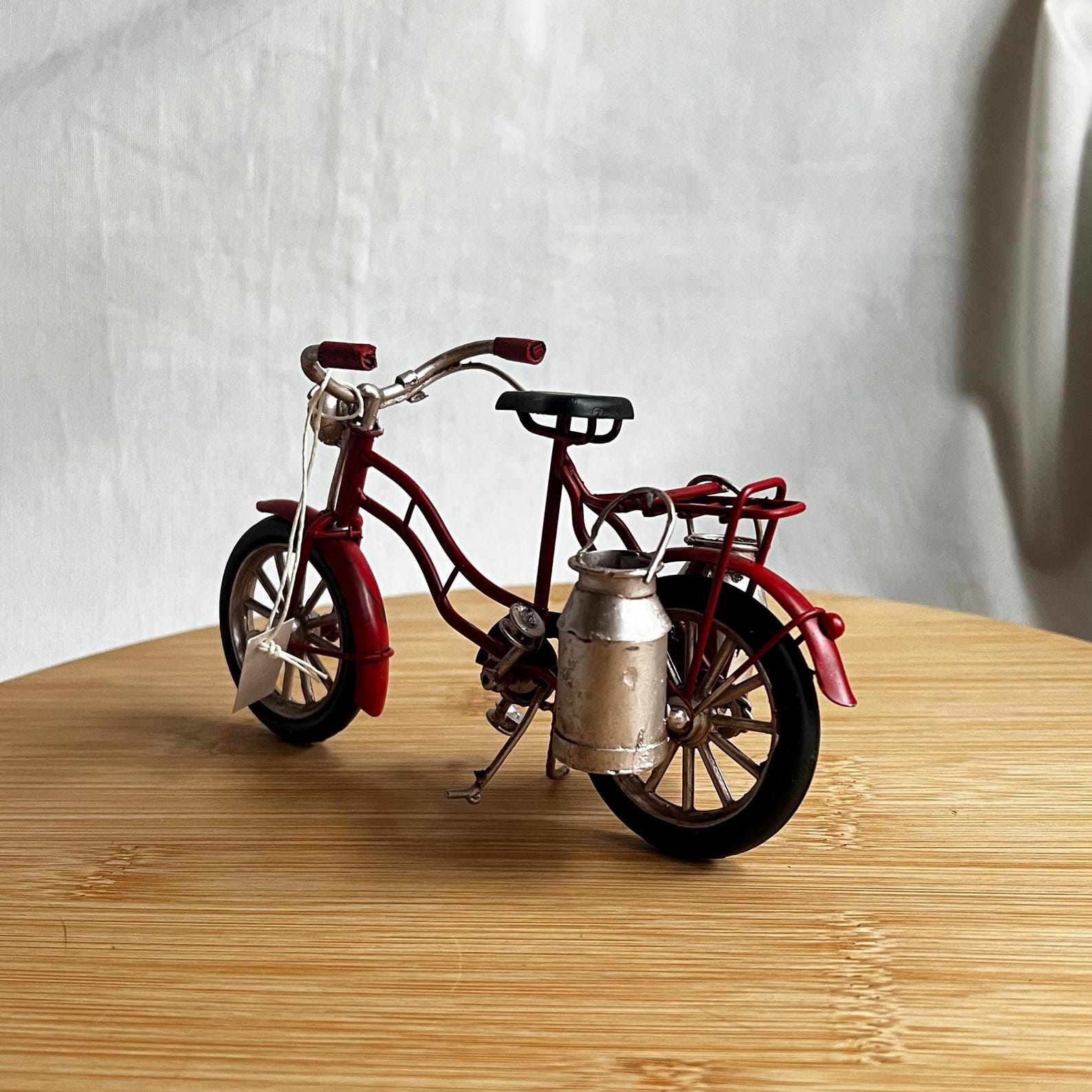 BICYCLE RED MILKMAN With Milk Jugs Decoration / Old Bike Model ...