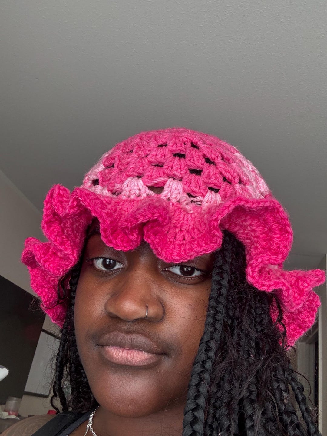 Granny Square Bucket Hat - Etsy